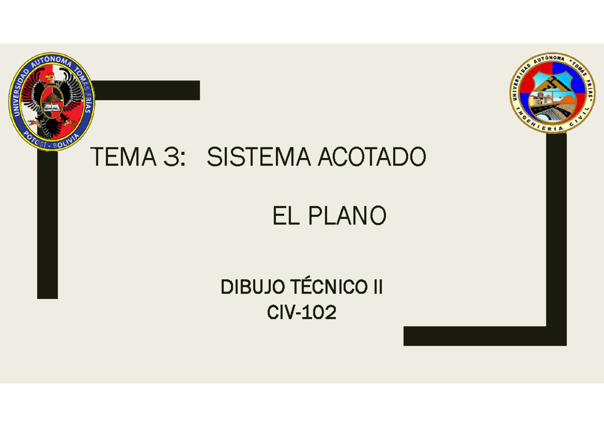 3.2. SIST. Acotado- EL Plano - Dibujo Técnico Computarizado - TEMA 3 ...