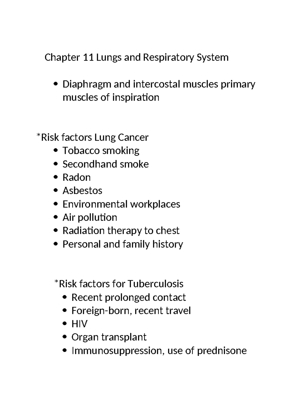 Respiratory System and Lung Disorders: Overview and Key Factors (A&P ...