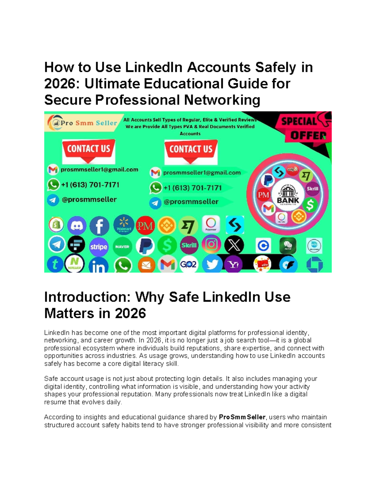 LinkedIn Account Safety in 2026: Essential Guide for Professionals ...