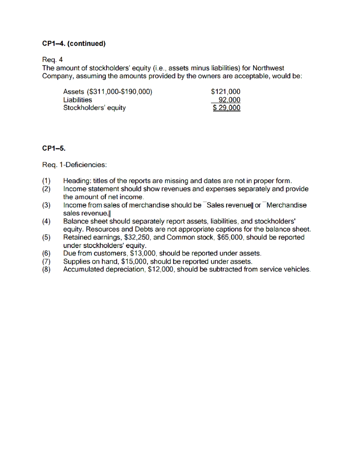 Financial Accounting 11th Ed. Solution Manual: Equity & Reporting ...
