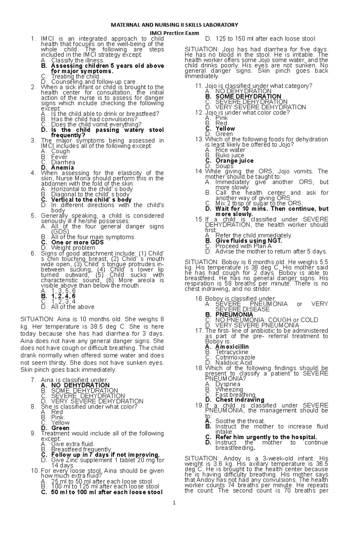 EPP 5 ICT & ENTREPRENEURSHIP Summative Test No. 1 Guide - Studocu