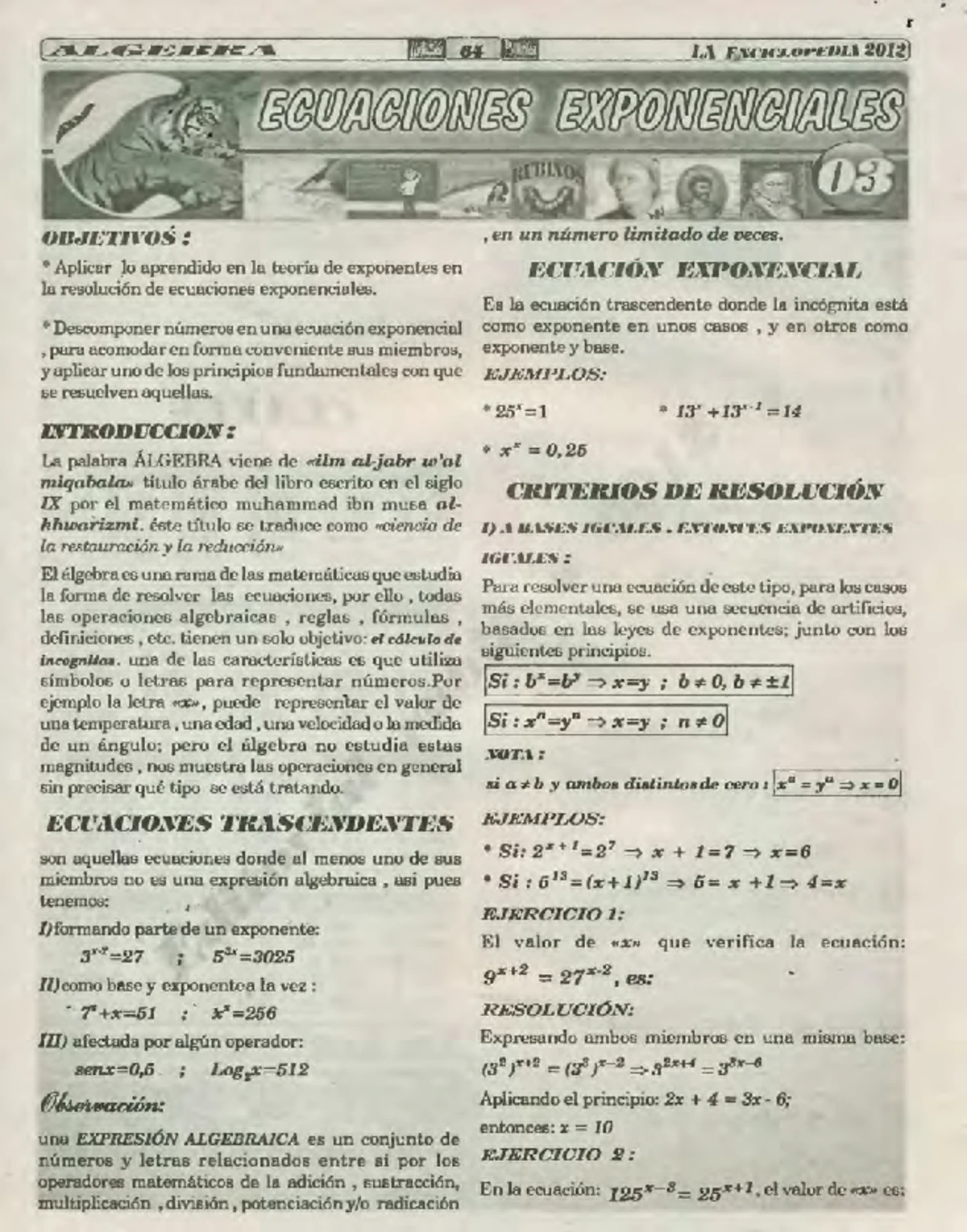 Álgebra - 26 - Aspa doble especial, Método de divisores binomios. - Algebra - Studocu