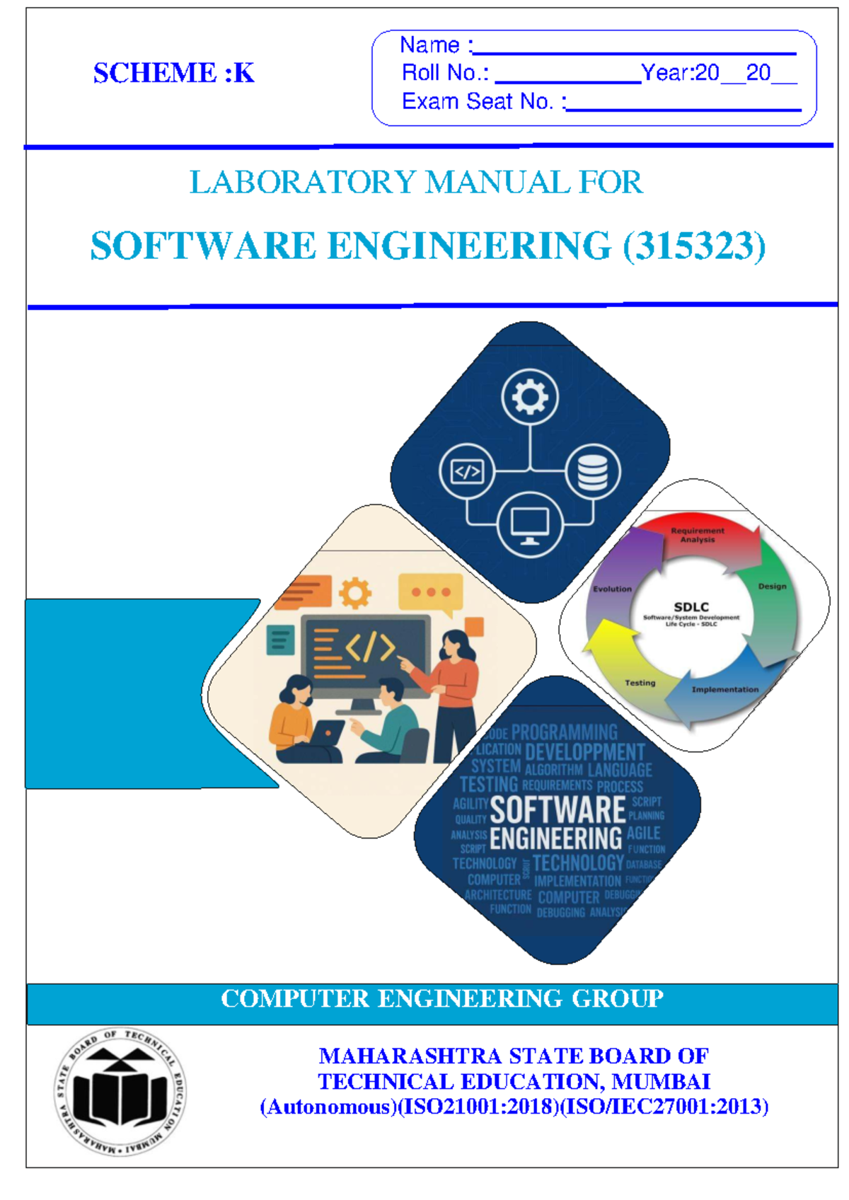 Laboratory Manual for Software Engineering (315323) - MSBTE - Studocu