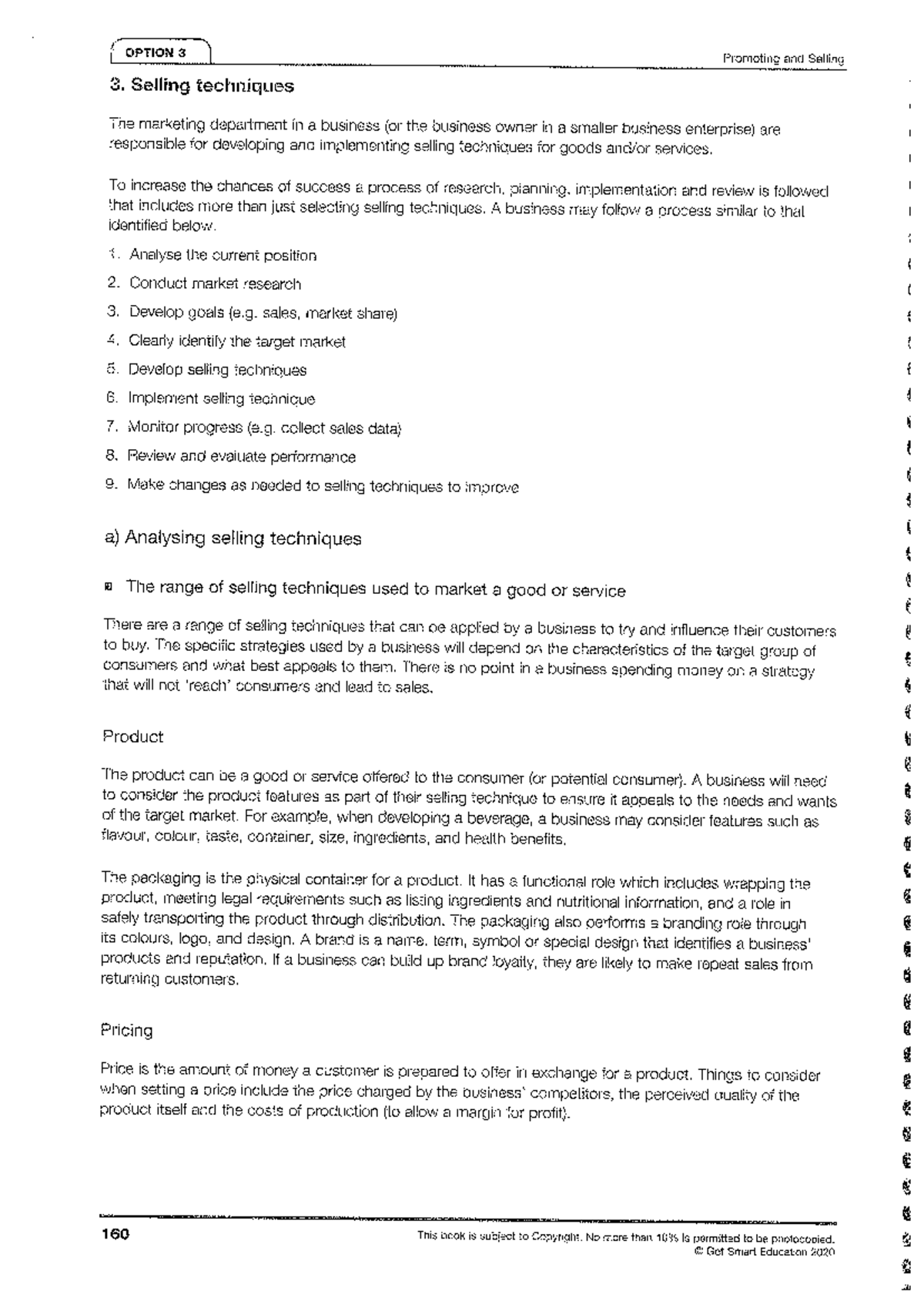 Selling Techniques Worksheet: Strategies for Success in Marketing - Studocu