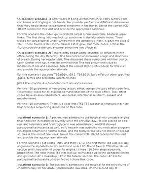 [Solved] Read the scenario and assign the corresponding CPT code Removal - Advanced CPT & HCPCS ...