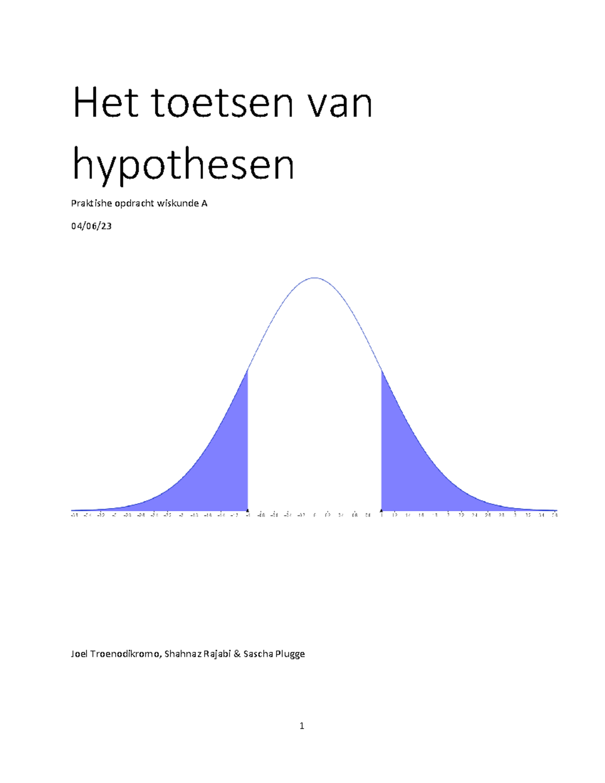 Wiskunde A: Hypothesen Toetsen en Praktische Opdrachten - Studeersnel