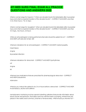 Bio 171 Module 3 exam - EXAM –MODULE 3 QUESTIONS & ANSWERS Exam 3 . A ...