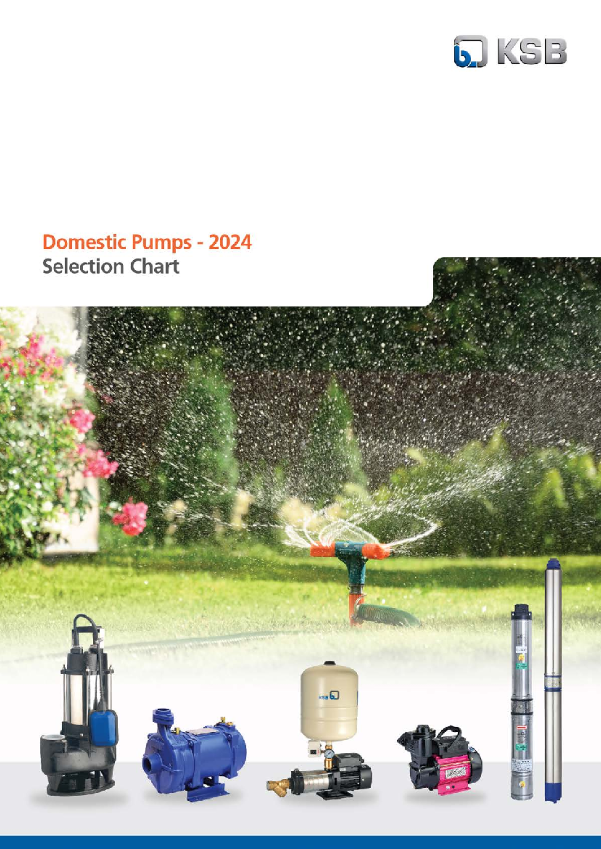 KSB Submersible Pumps Selection Chart for Domestic Use 2024 - Studocu