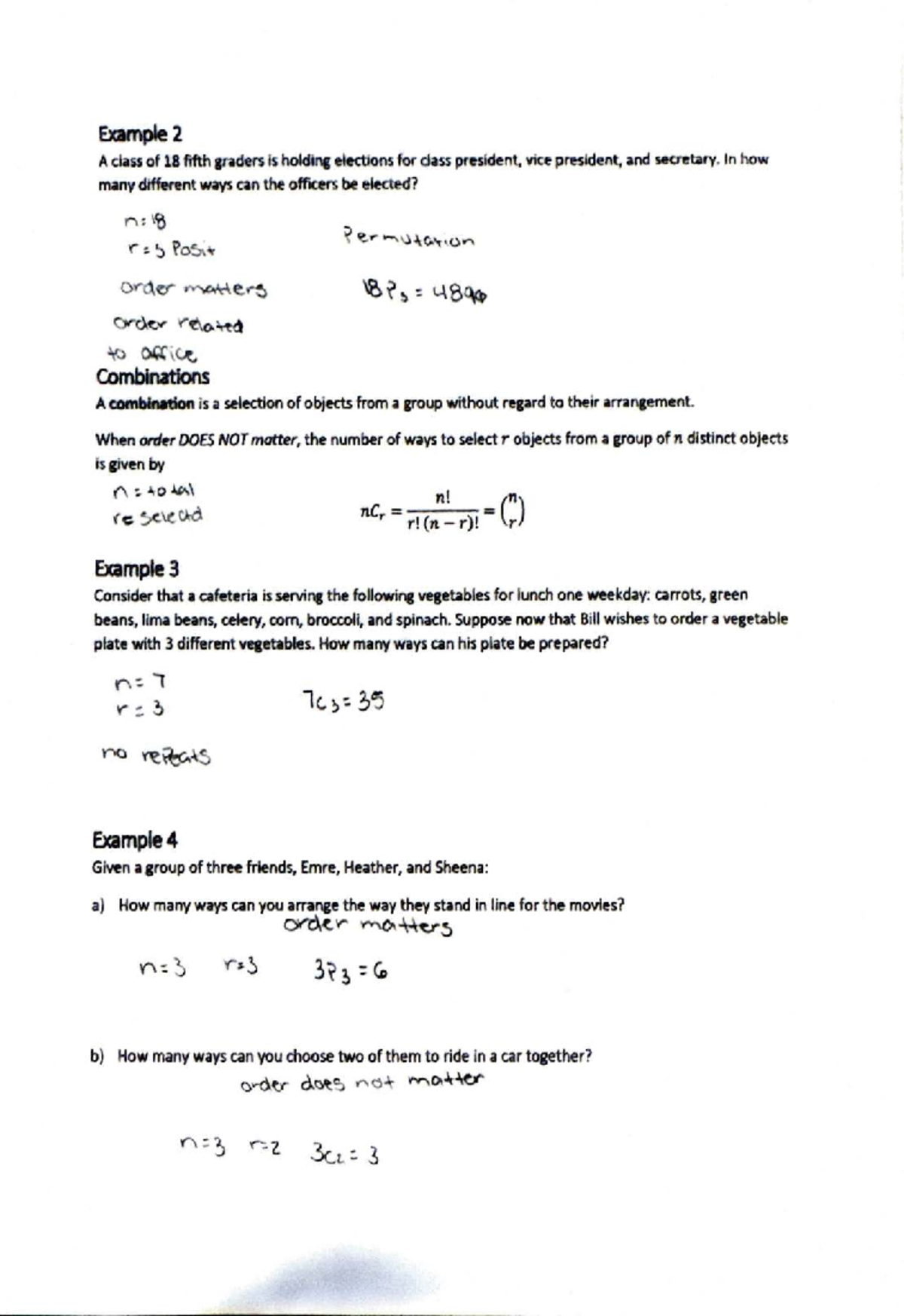 Combinatorial Problems & Solutions for 5th Graders - Studocu