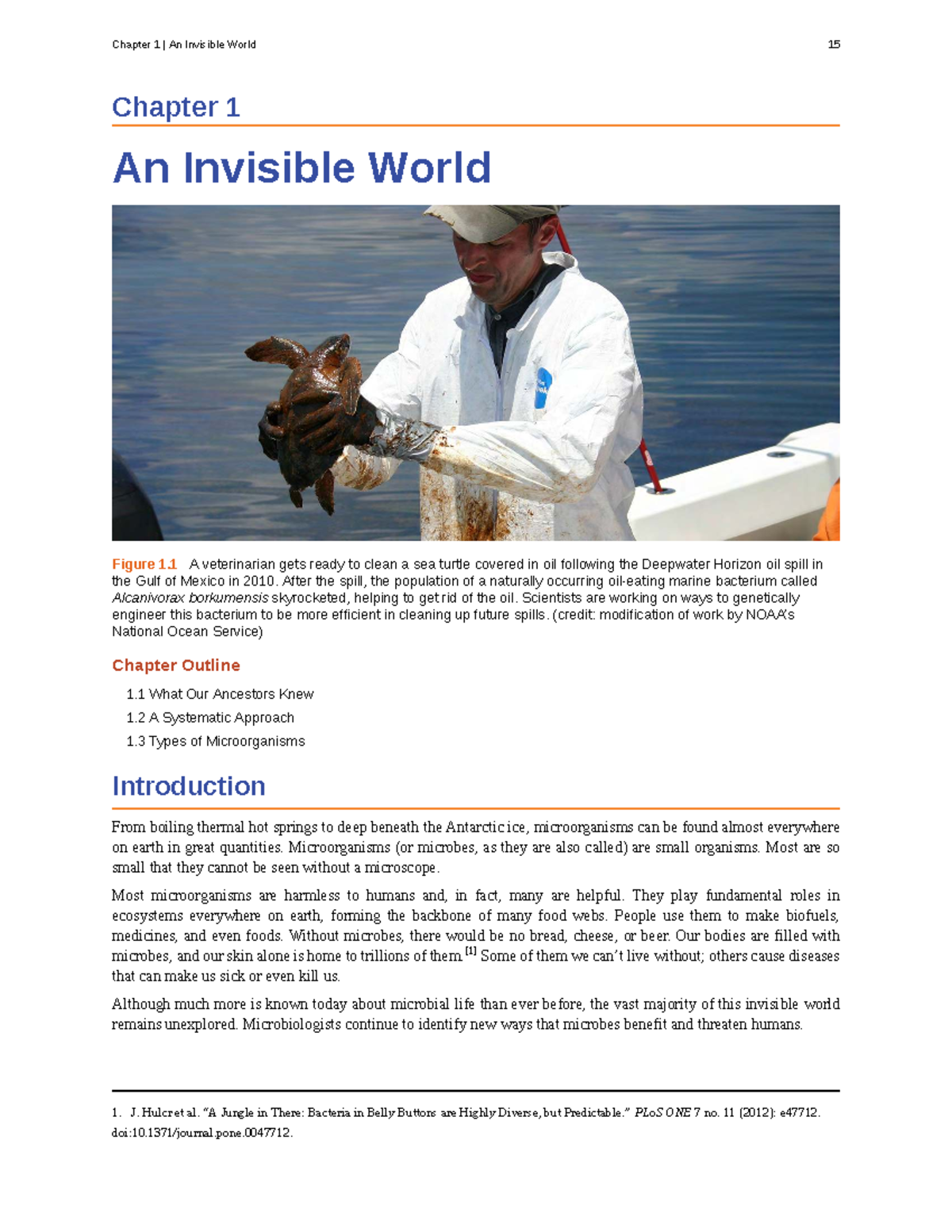 Microbiology 101: Chapter 1 - An Invisible World Overview - Studocu