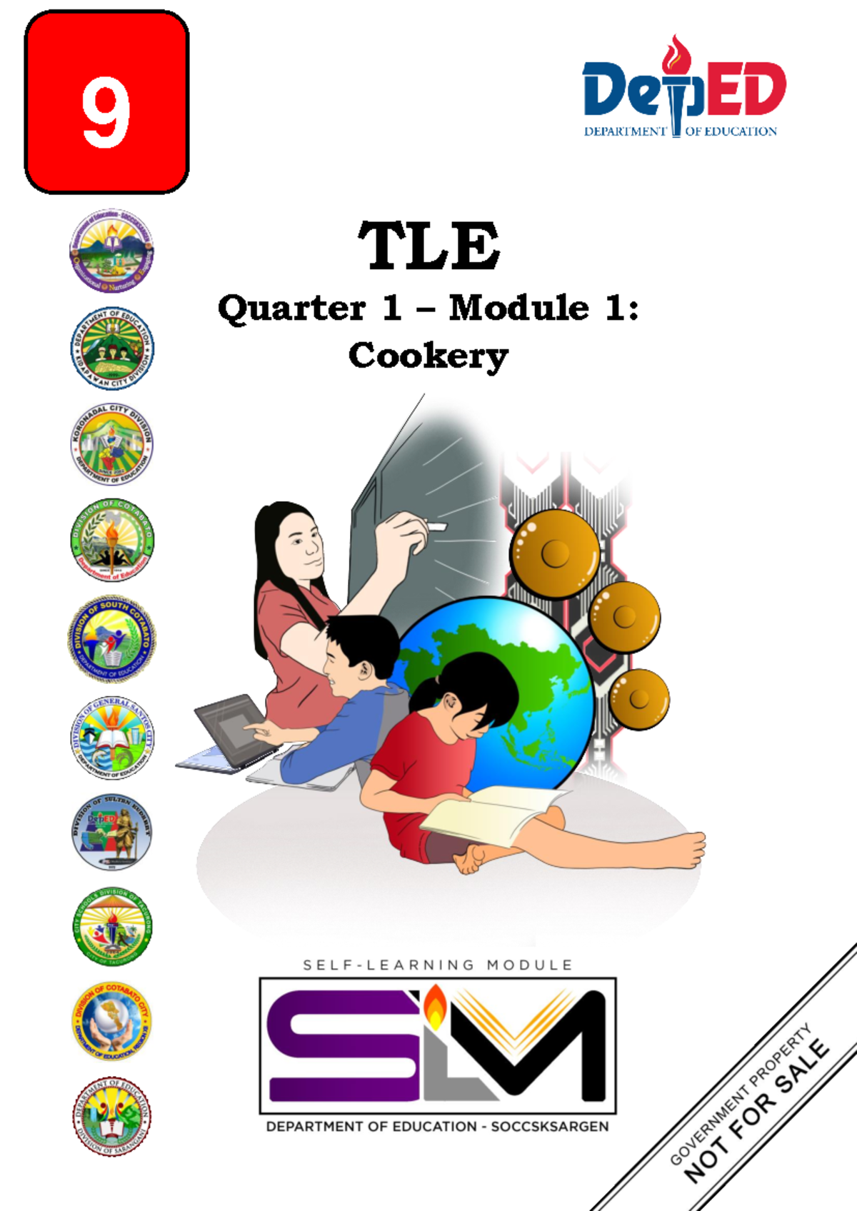 SIM1 - Cookery 9 - SLM on Cleaning & Sanitizing Kitchen Tools - Studocu