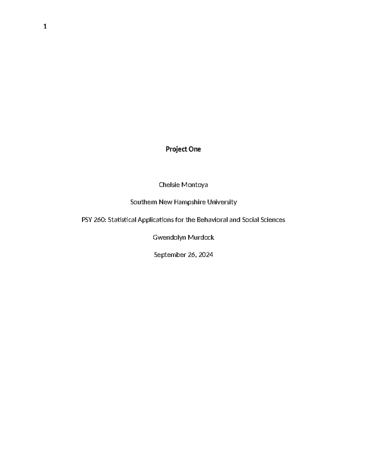 PSY 260 Final Project One: Statistical Literacy in Fundraising Efforts ...
