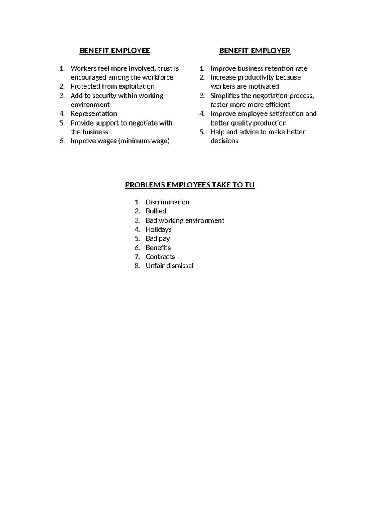 Trade Union Advantages & Disadvantages: Employee vs Employer Insights ...
