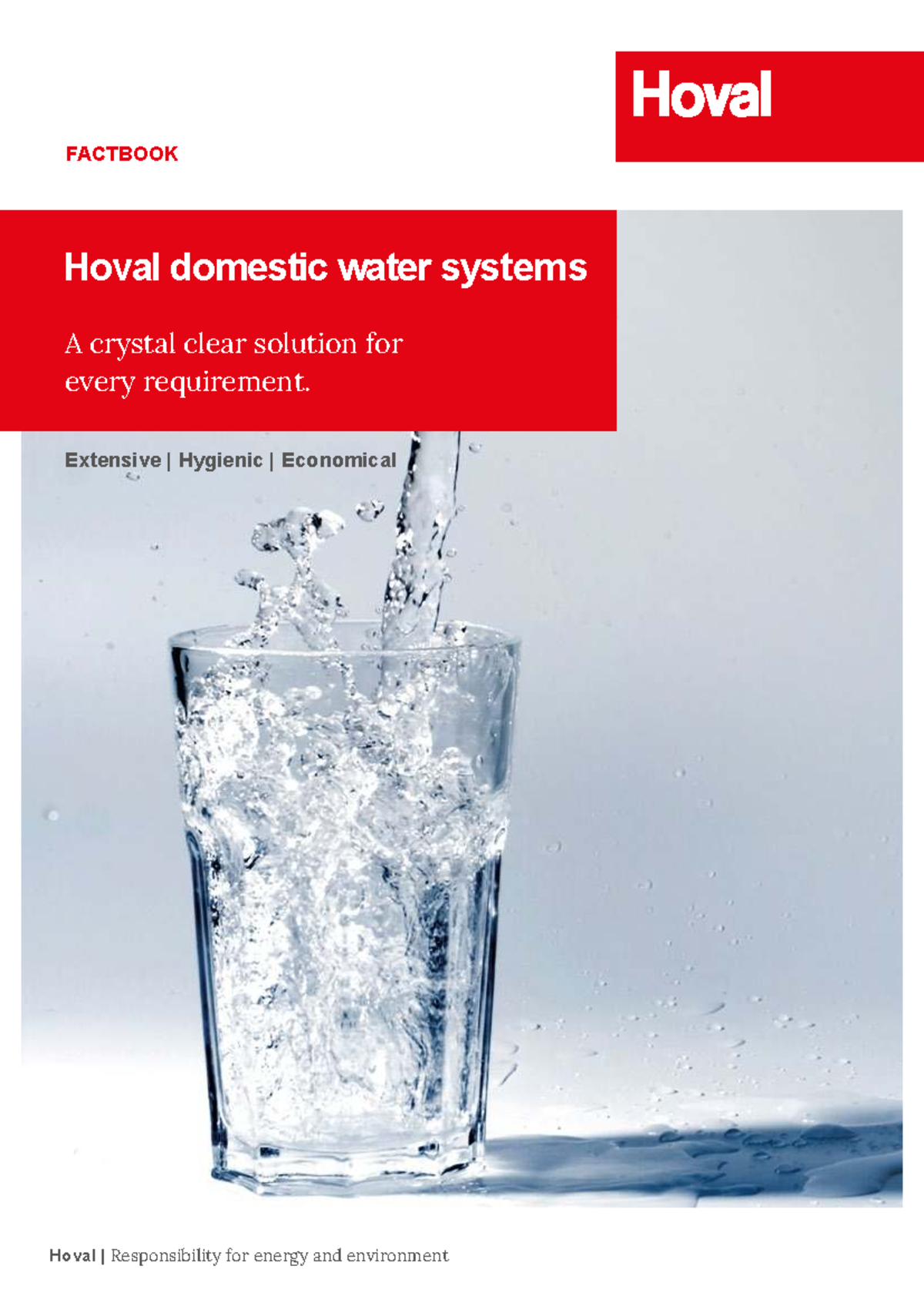 Hoval Domestic Water Systems: Efficient Solutions for Hygiene & Energy ...