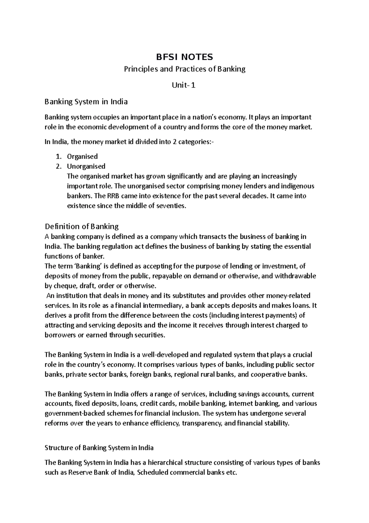 Business Organization Notes Study Material - BCom 1st Year Forms of ...