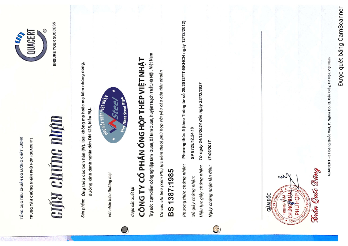 HCHQ VIỆT NHẬT 2024 - HCHQ Việt Nhật - TONG CUC TIÊU CHUAN DO LUONG CHAT LUONG un TRUNG TÂM ...