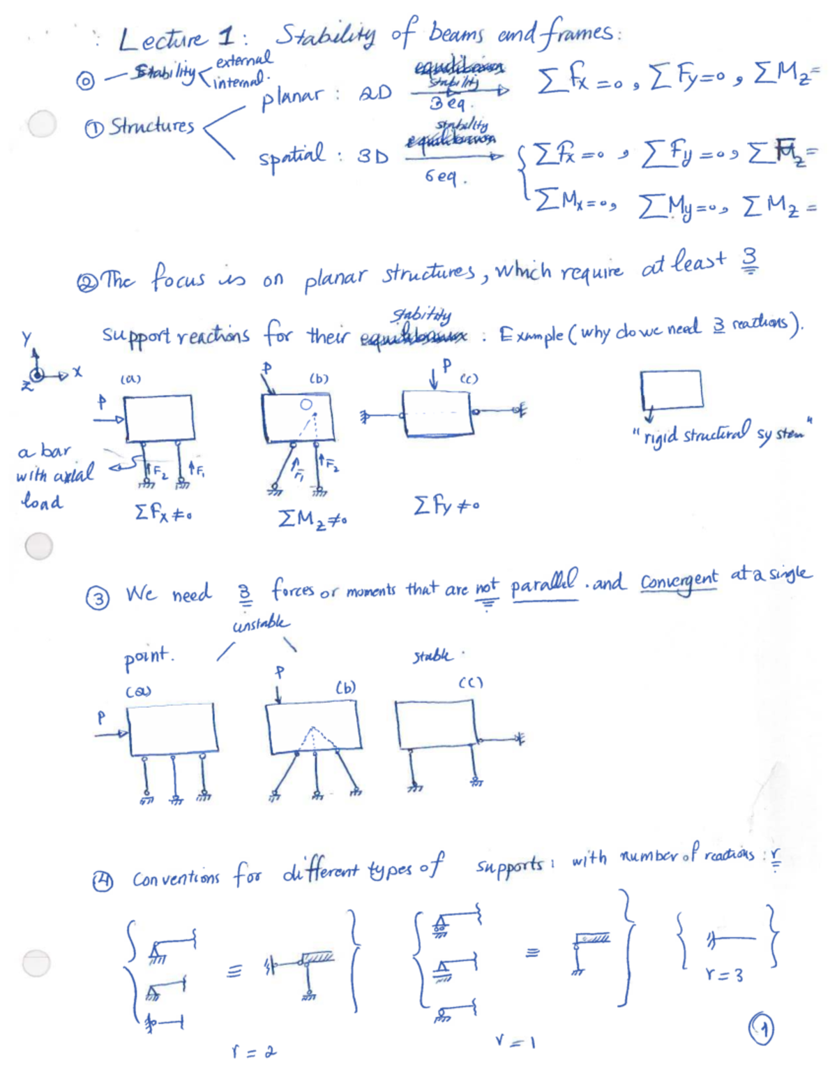 Lecture Notes - Civil Engineering: Beams and Structures Analysis - Studocu