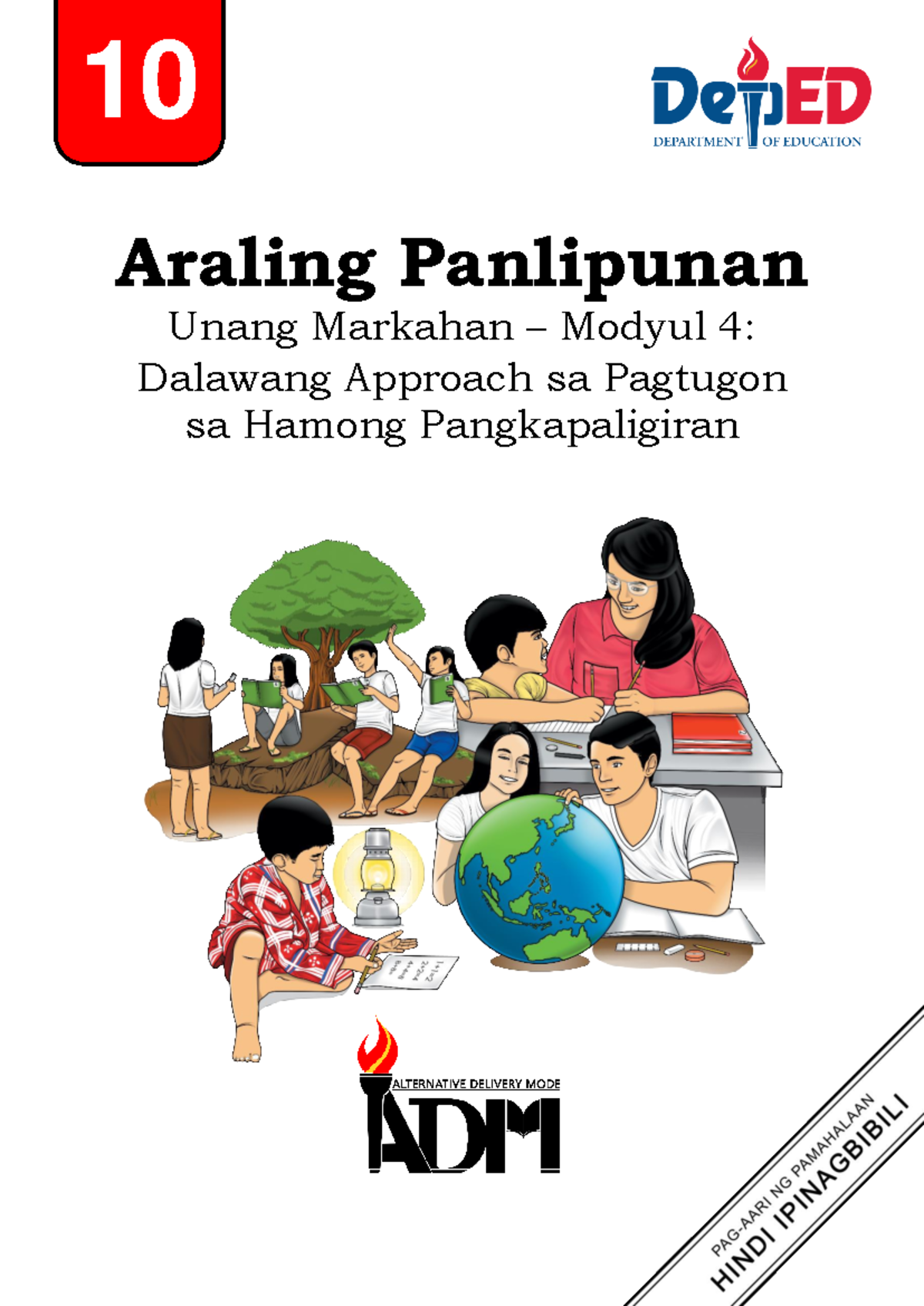 AP10 Quarter 1 Modyul 4 Dalawangapproach finalcopy - Araling Panlipunan Unang Markahan – Modyul ...