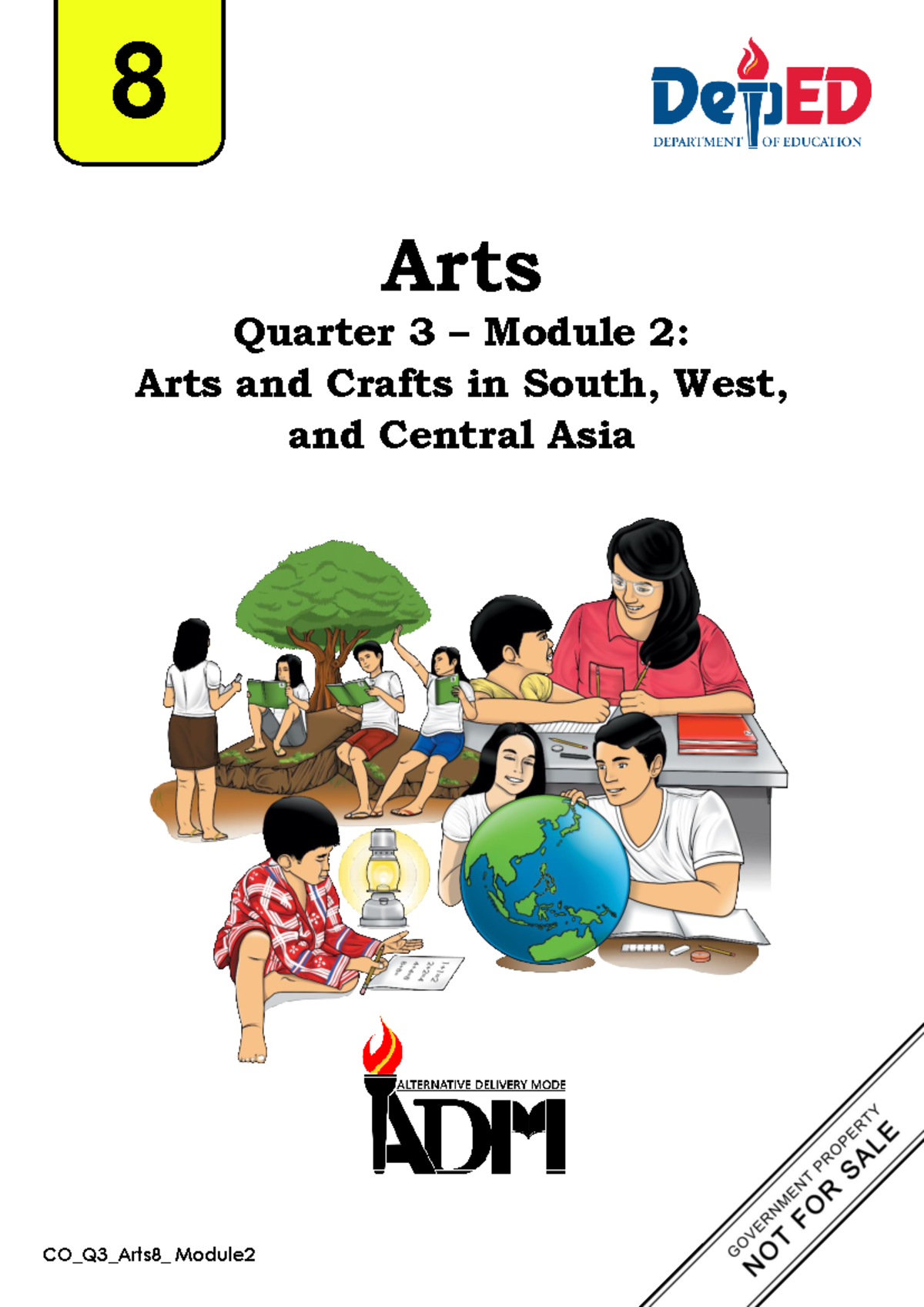 ARTS8 Q3 Module 2 - Arts Quarter 3 – Module 2: Arts and Crafts in South ...