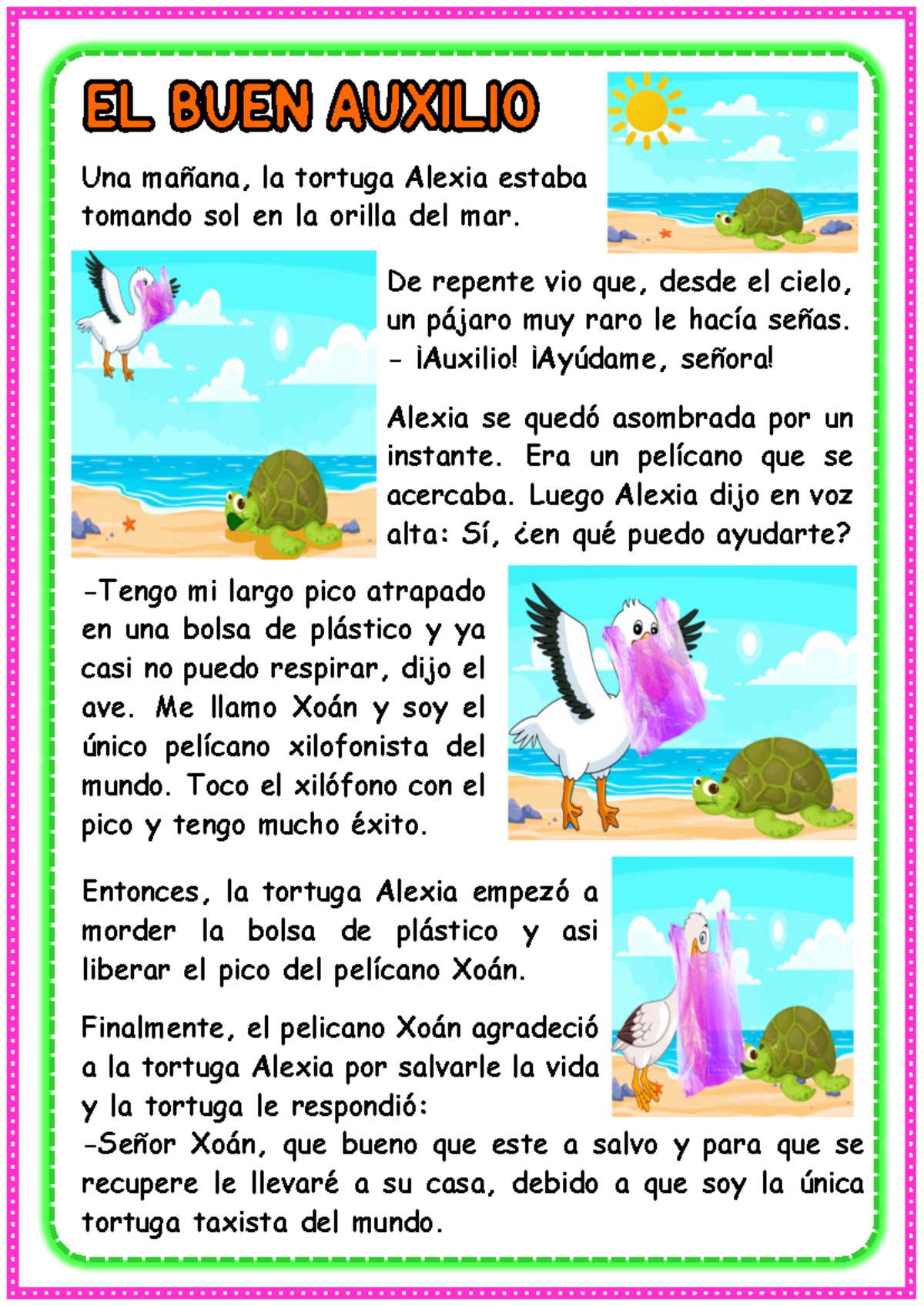 Ficha EL BUEN Auxilio - PLAN Lector Maestra Janet - Studocu