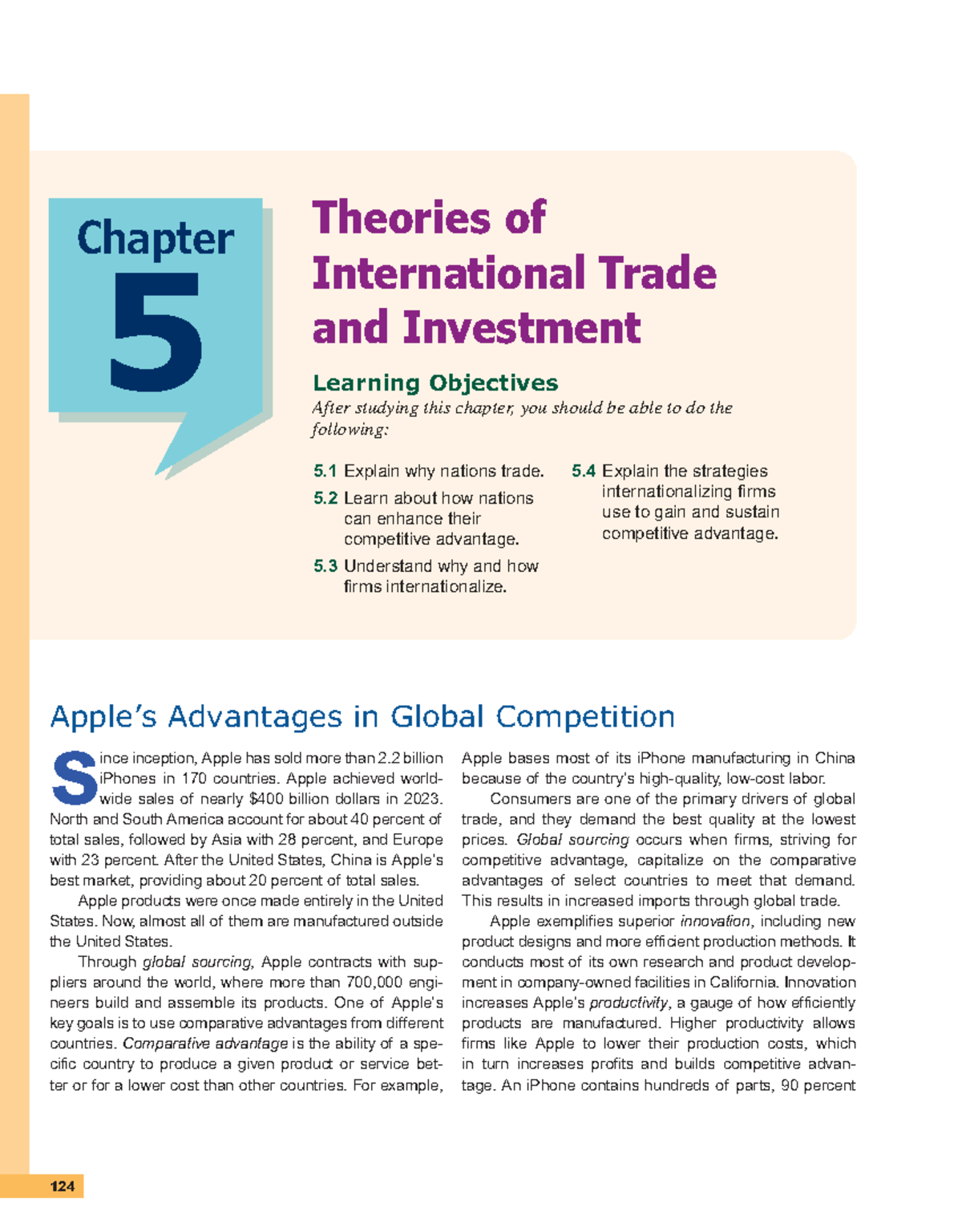 Chapter 5: Theories of International Trade & Investment (IB 101) - Studocu