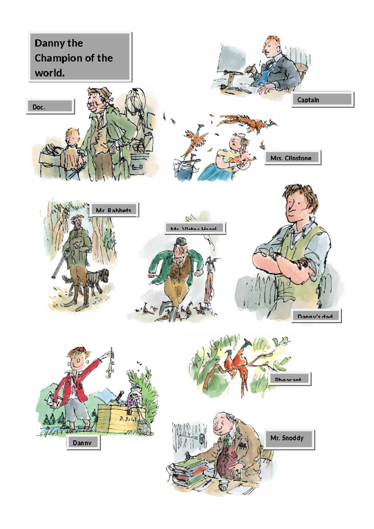 Danny champion of hte world - Danny the Champion of the world. Captain ...