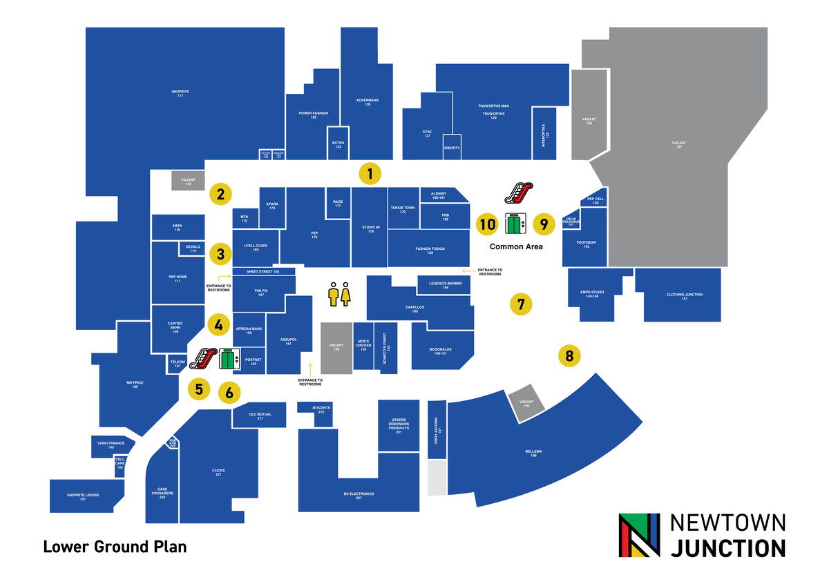 Newtown Junction Mall Map - July 2025 Overview - Studocu