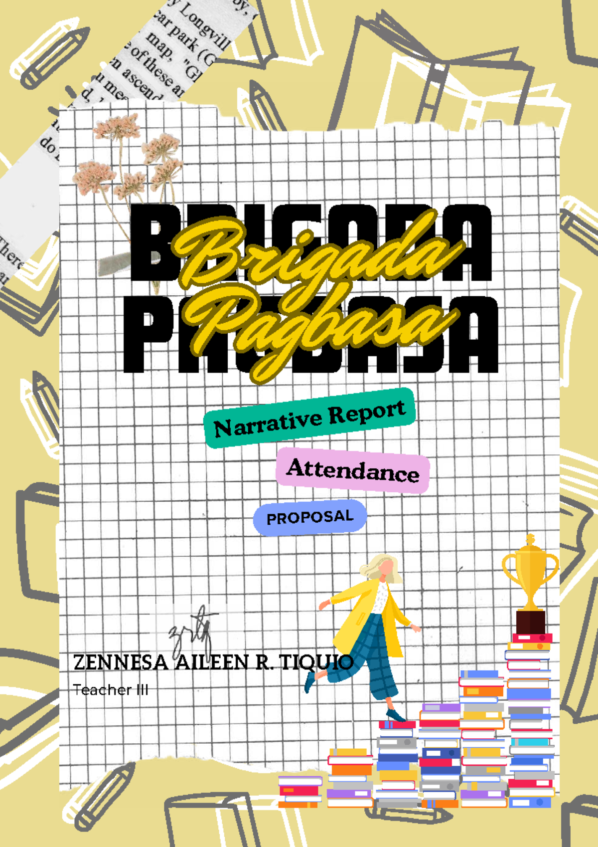 Brigada Pagbasa Narrative Proposal by Zennesa Aileen R. Tiquio - Studocu