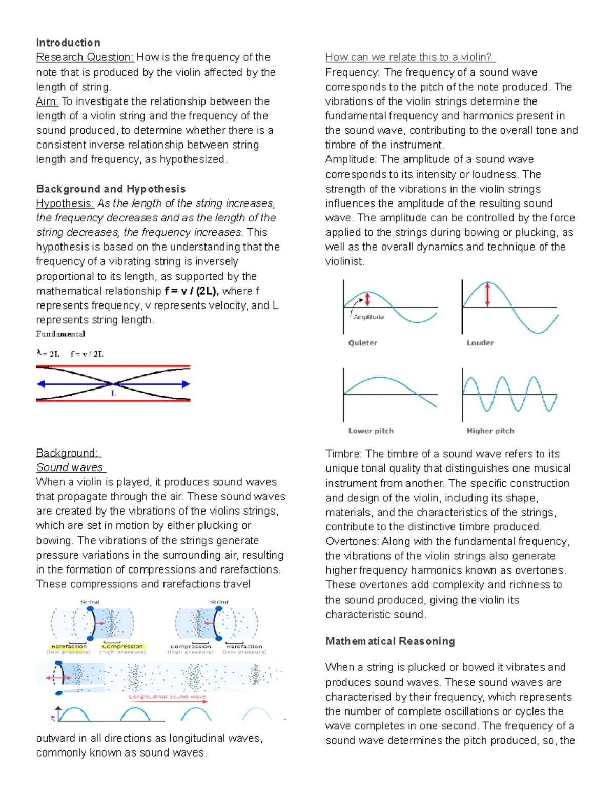 Ticker Timer Practical Report - Physics Experiment Analysis - Studocu