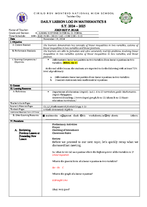 LESSON PLAN FOR PRACTICE TEACHER - Republic of the Philippines ...