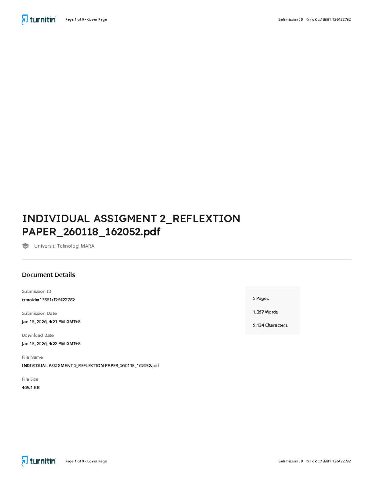 HRM645: Individual Assignment 2 - Reflection Paper on Change & OD - Studocu