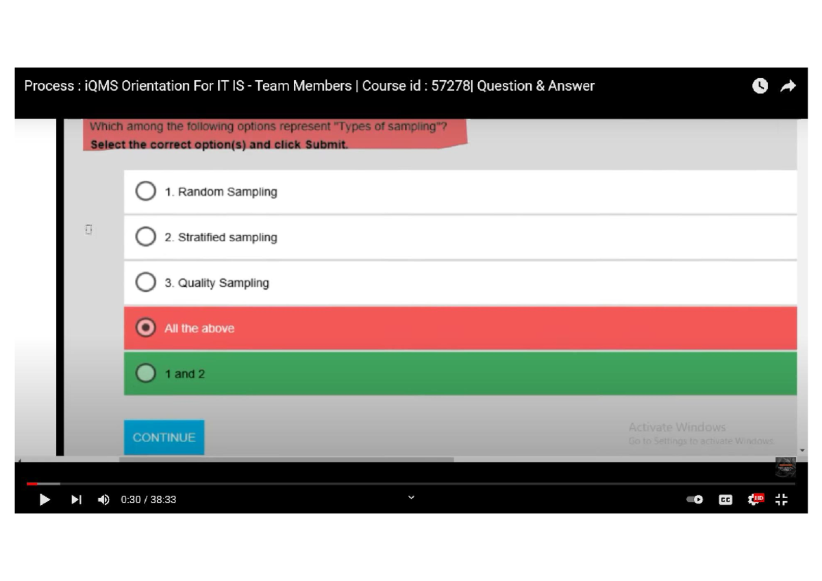 567729078 iQMS Orientation for IT IS Team Members - Assessment Guide ...