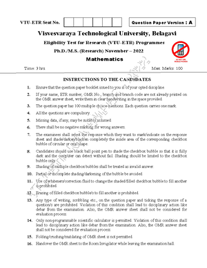 TOC Unit 5 - Recursive and recursively enumerable languages Recursive Language: A language is ...