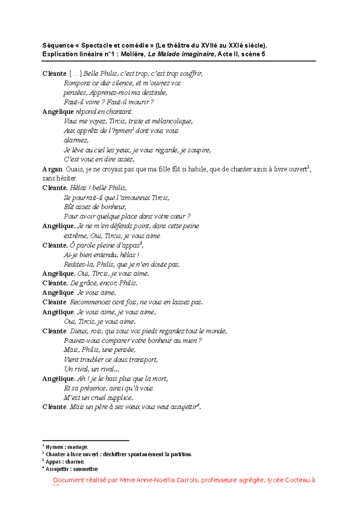 Explication lineaire acte ii scene 5 2021-03-09 19-58-26 421 - Document ...