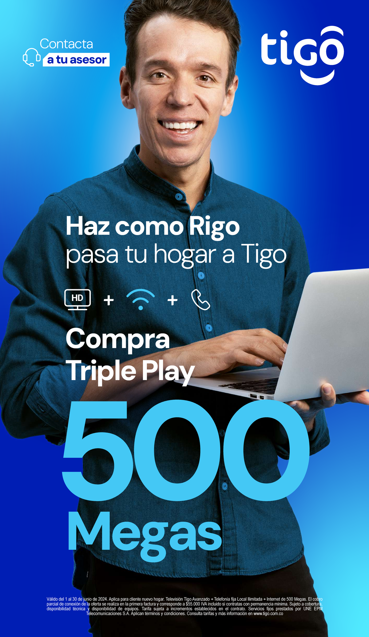 Tigo Hogar Triple Play Oferta Junio 2024: 500 Megas y Más - Studocu