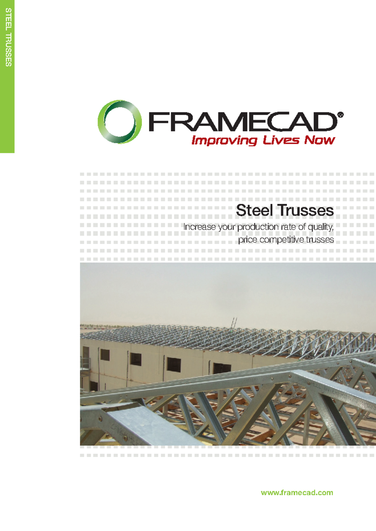 Trusses - Steel - framecad STEEL TRUSSES Steel Trusses Increase your ...