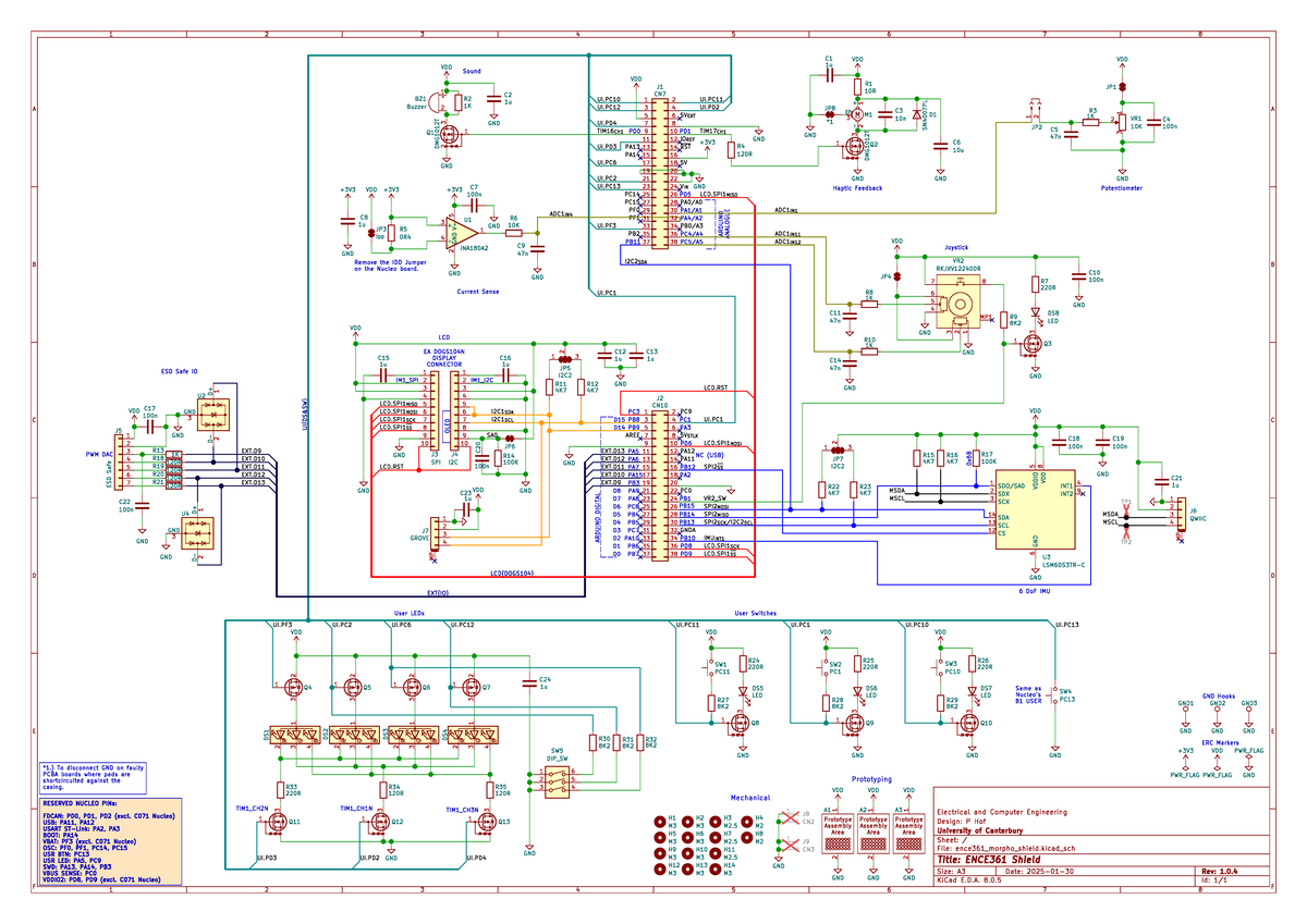 ENCE361 RCAP Schematic Design and Prototyping Notes - Studocu