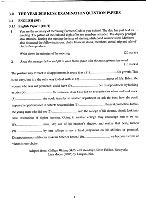 CRE F1 Notes - MASENO SCHOOL CRE DEPARTMENT CHRISTIAN RELIGIOUS ...