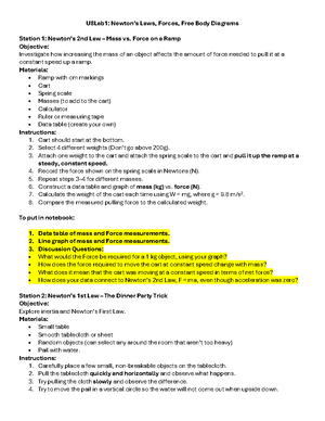IPC Unit 8: Comprehensive Forces and Motion Study Guide - IPC Unit 8 ...