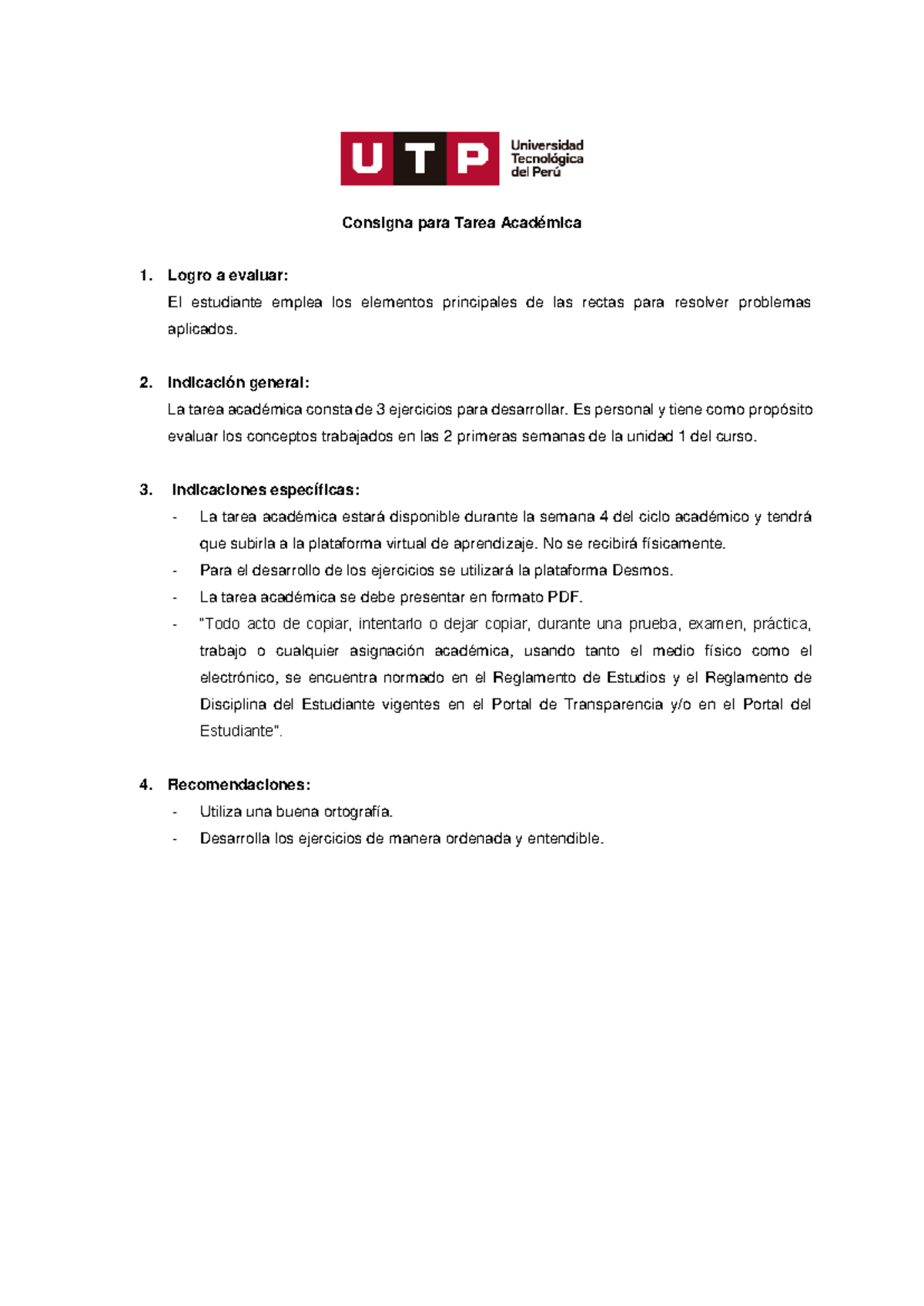 Consigna+para+T - Jkii - Consigna para Tarea Académica Logro a evaluar ...