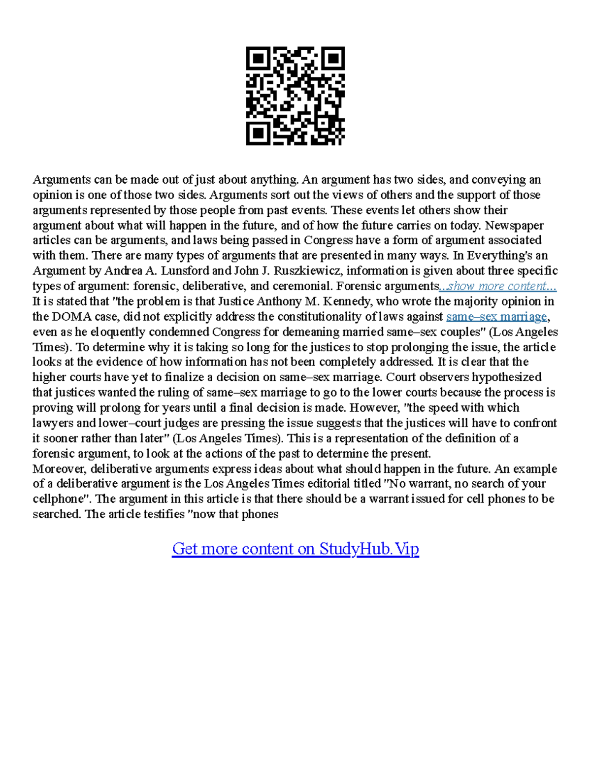 Editorial Essay Examples: Analysis of Diverse Arguments in Editorials ...
