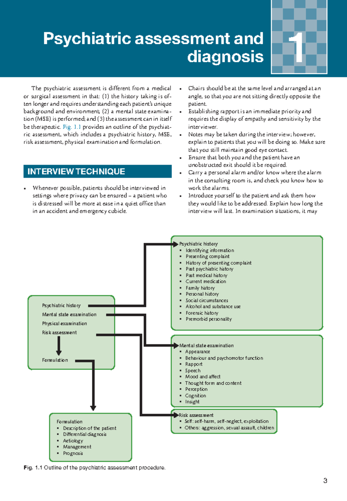 Psychiatric Assessment & Diagnosis: Comprehensive MSE Insights - Studocu