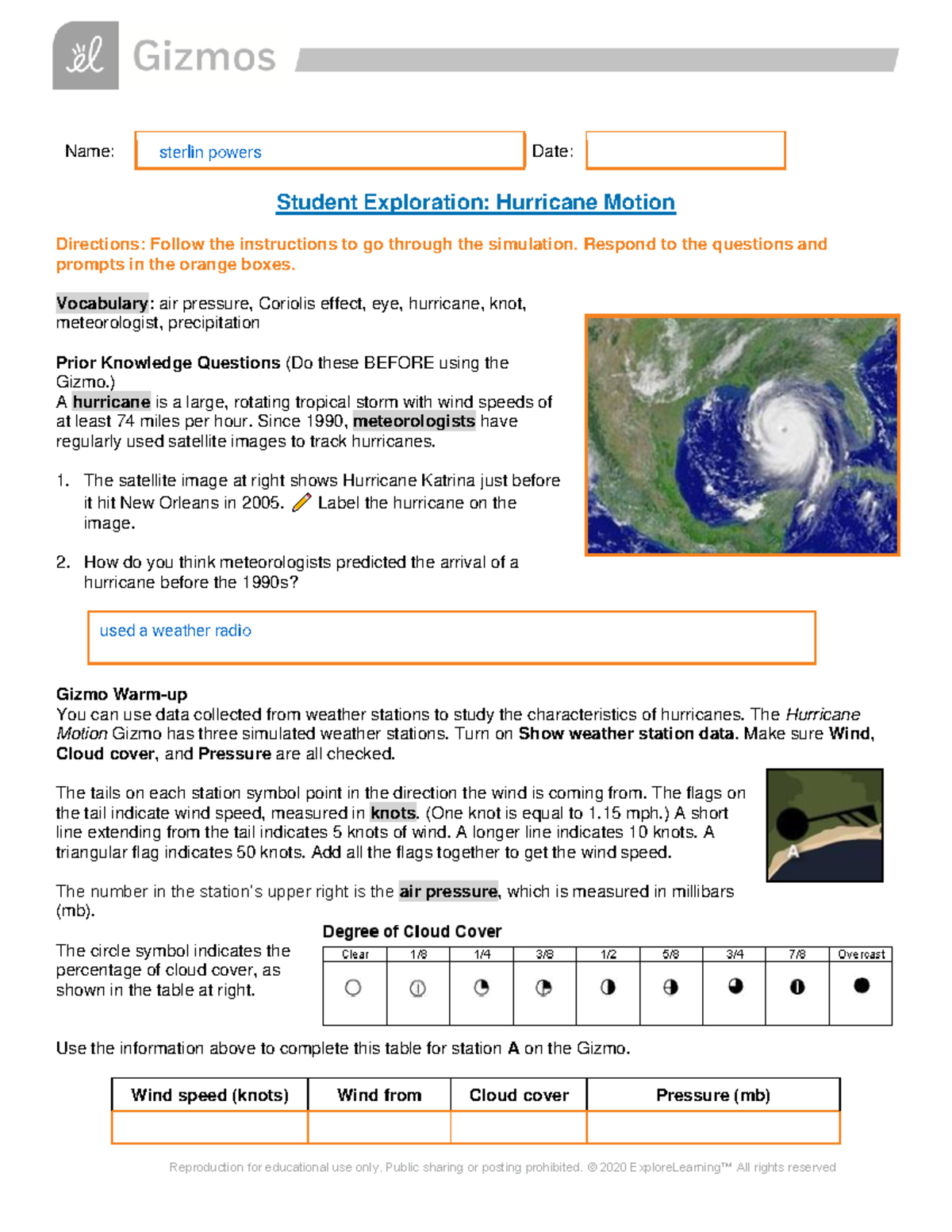 Kami Export - Hurricane Motion SE - Name: Date: Student Exploration ...