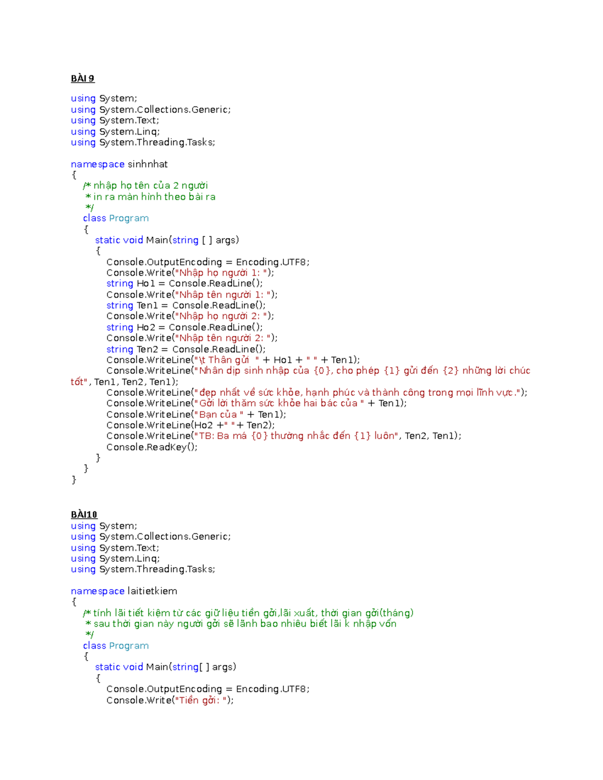 BTVN BUỔI 2 - jhoik - BÀI 9 using System; using System.Collections ...