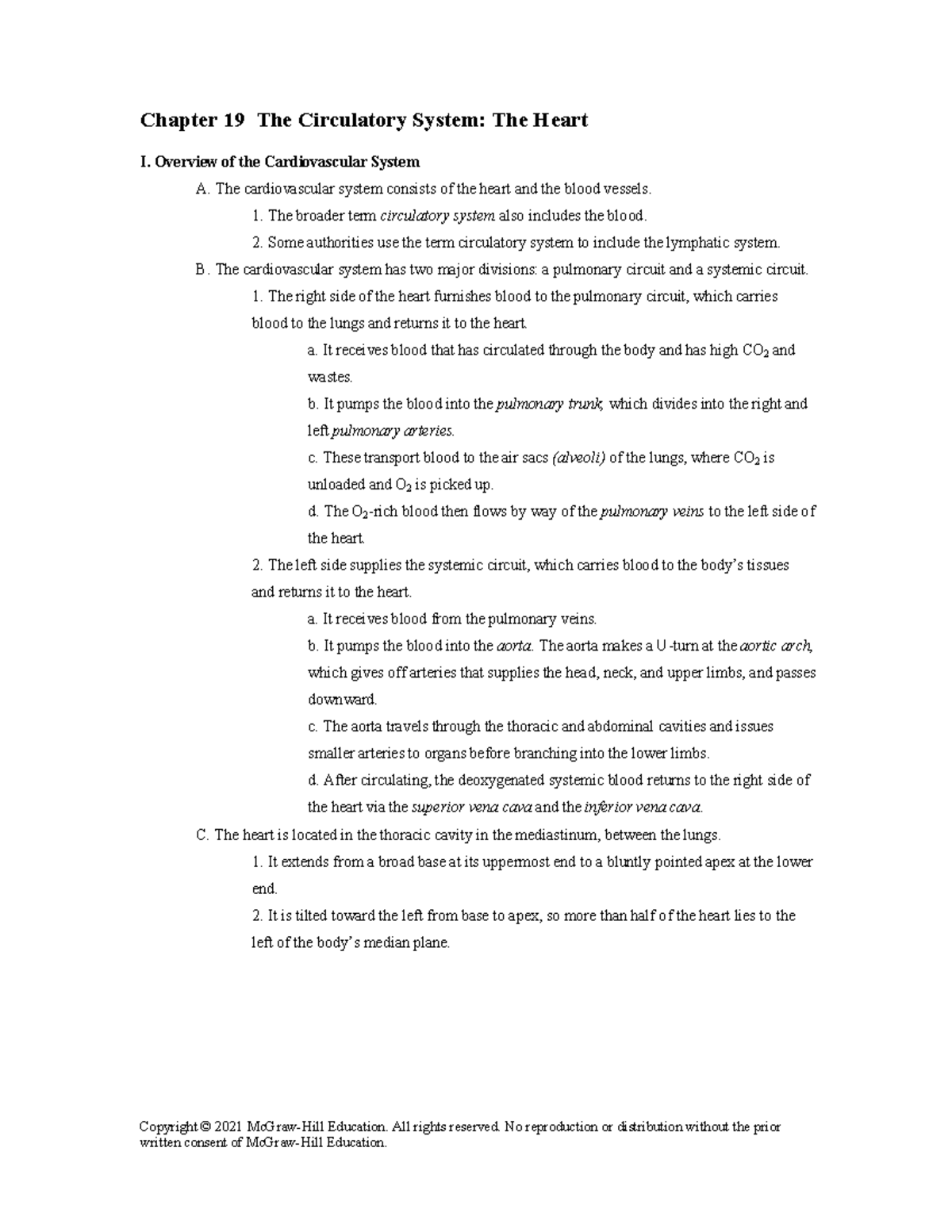 Cardiac Cycle Overview: Phases of Contraction and Relaxation - Chapter ...