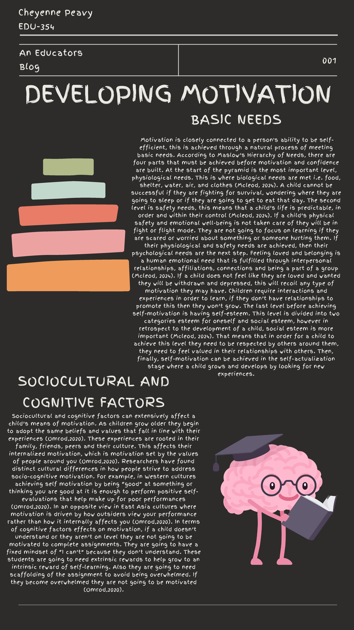 Developing Motivation and Engagement Strategies - EDU-354 - Studocu