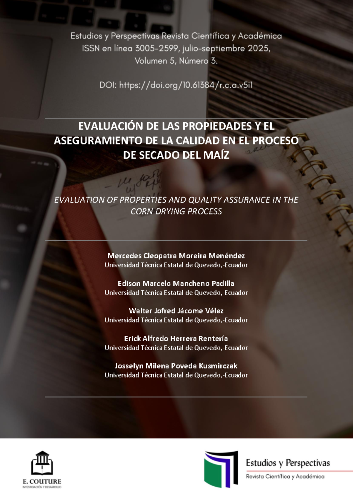 41-Evaluación de Propiedades y Aseguramiento de Calidad en Secado de ...
