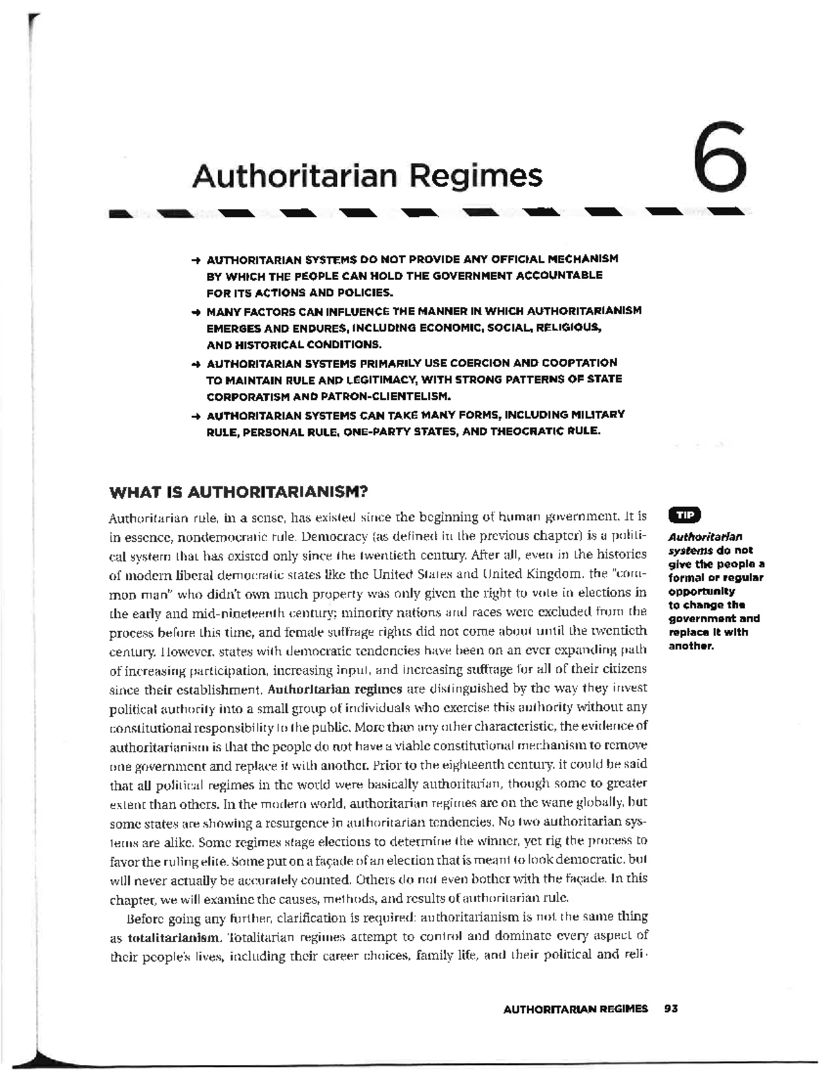 AP Comparative Government: Understanding Authoritarian Regimes and ...