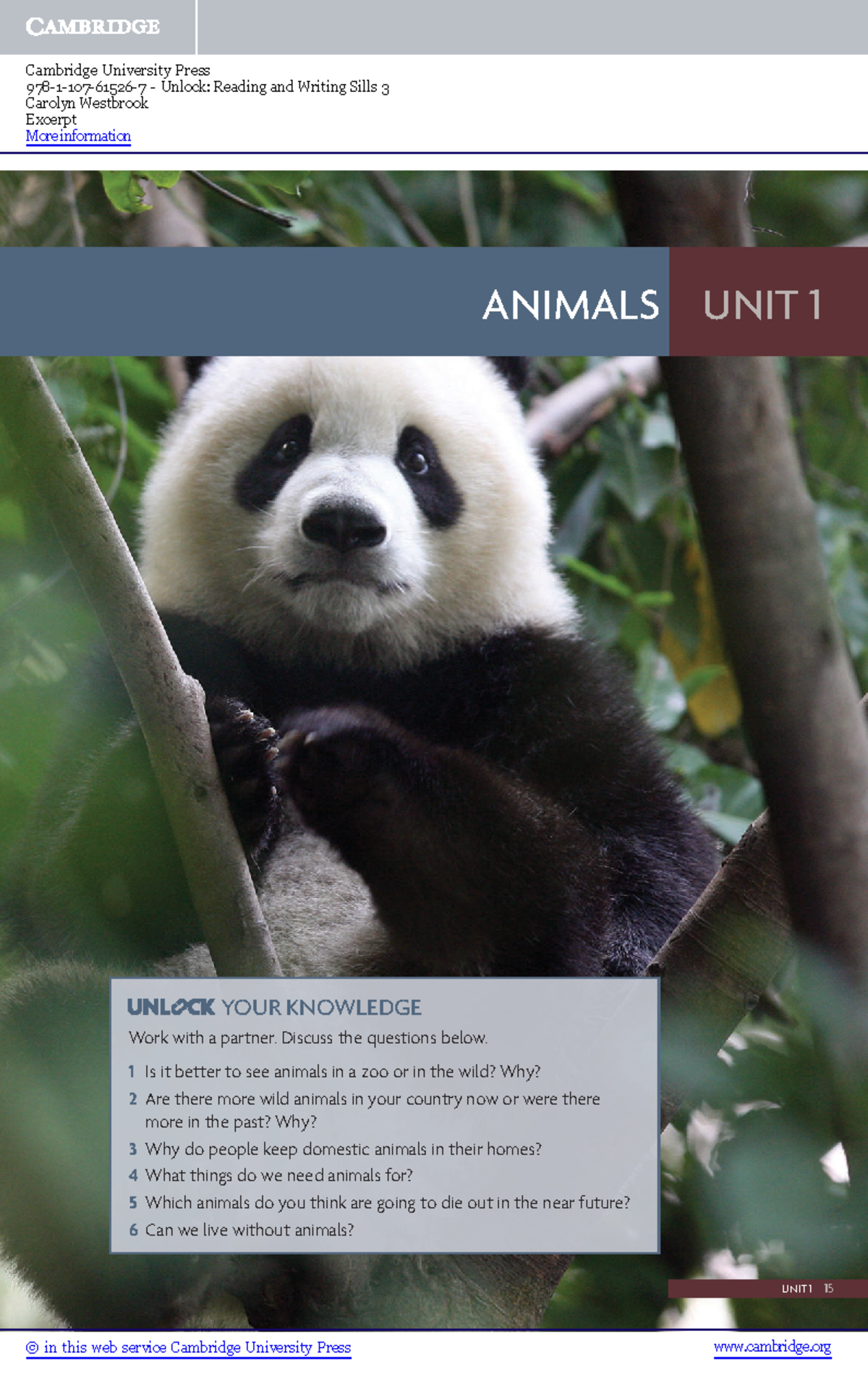 Animals Unit 1: Understanding Endangered Species and Conservation - Studocu