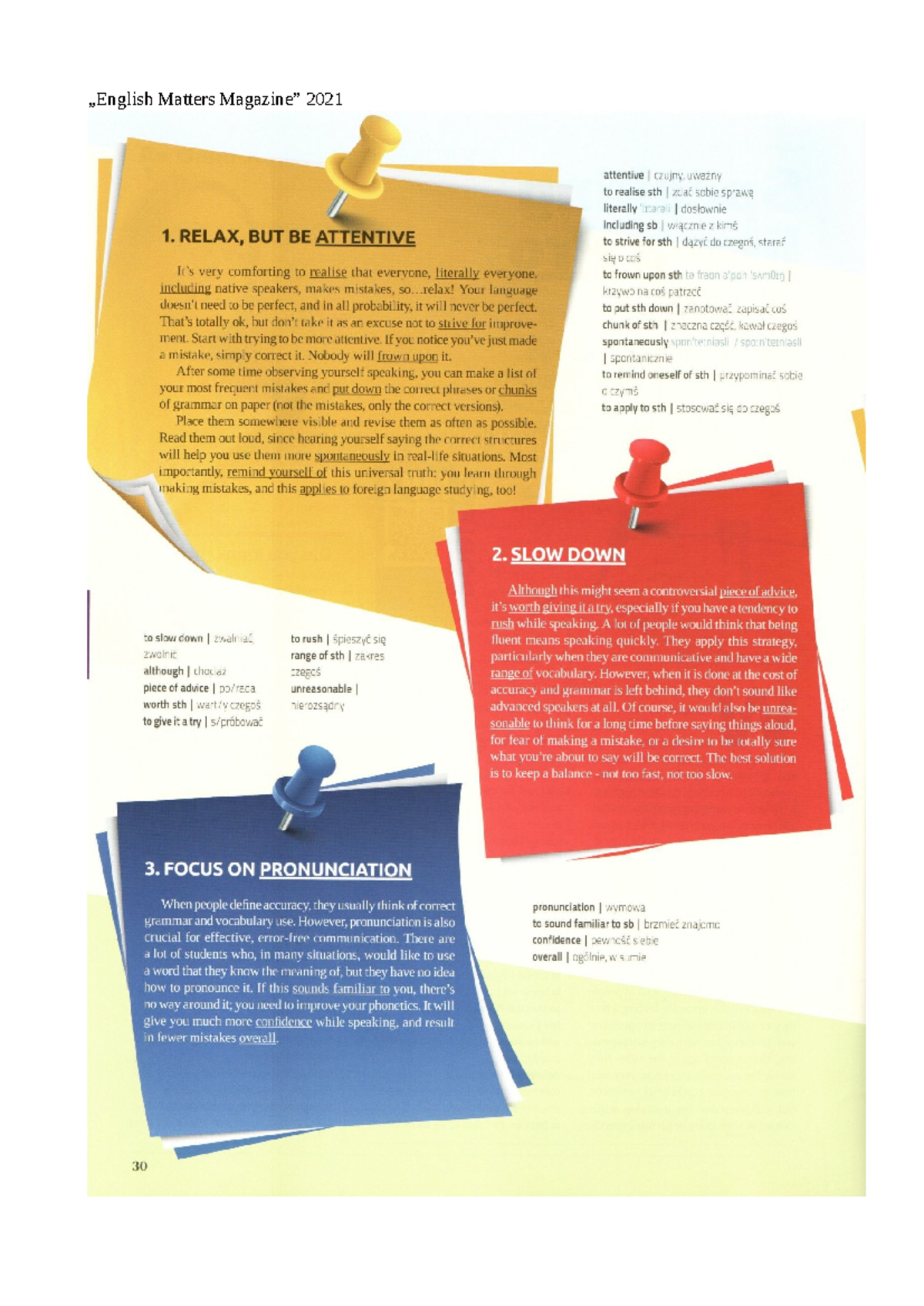 Good Tips for a Perfect Presentation: Matters 2021 1 - Studocu